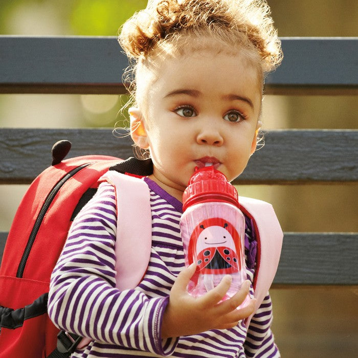 Skip Hop Zoo Straw Bottle - Ladybug – Bloom-Connect NZ